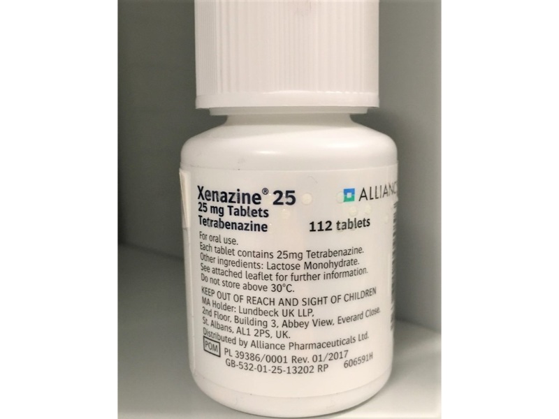Tetrabenazine Medication